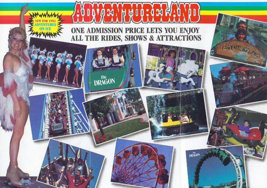 Adventureland Map and Brochure (2024 - 1988) | ThemeParkBrochures.net