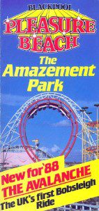 Blackpool Pleasure Beach Map and Brochure (1980 - 2025 ...