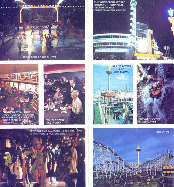 Blackpool Pleasure Beach Map and Brochure (1980 - 2025 ...