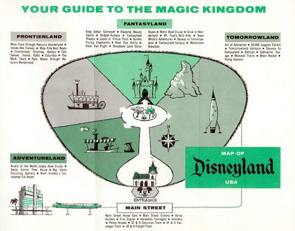 Disneyland Map and Brochure (1964 - 2023) | ThemeParkBrochures.net