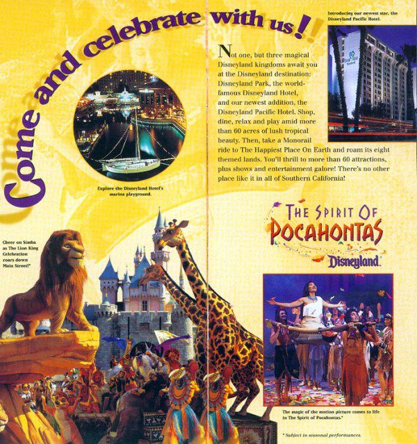 Disneyland Park Map and Brochure (2025 - 1955) | ThemeParkBrochures.net