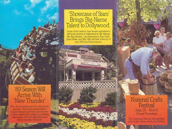Dollywood Map and Brochure (2025 - 1989) | ThemeParkBrochures.net