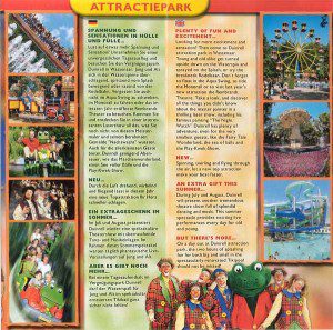 Duinrell Map and Brochure (2025 - 2000) | ThemeParkBrochures.net