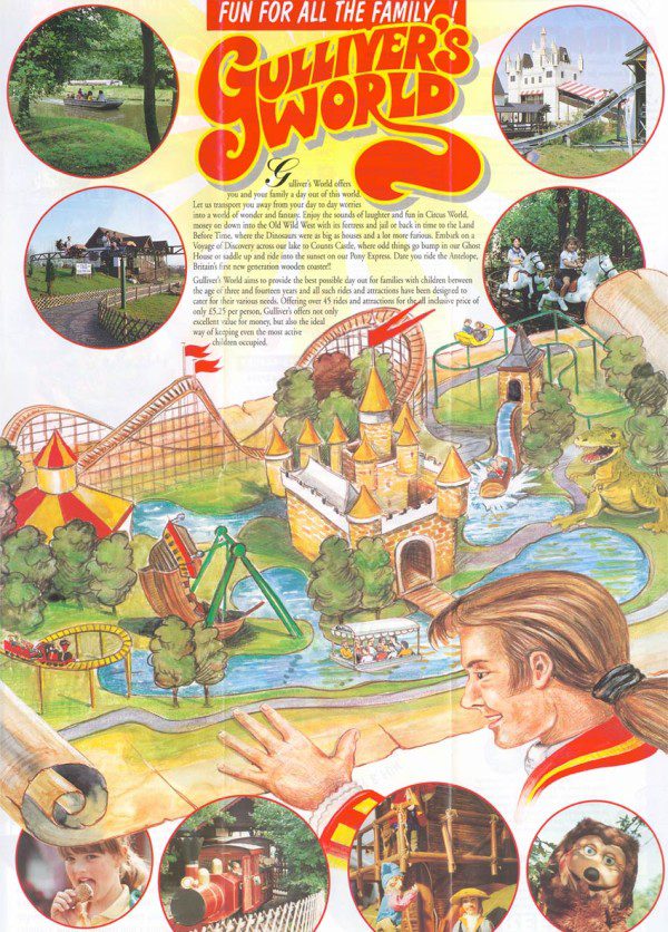 Gulliver's World Map and Brochure (2025 - 1996) | ThemeParkBrochures.net