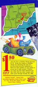Holiday World & Splashin' Safari Map and Brochure (1986 - 2025 ...