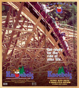 Knoebels Amusement Resort Map and Brochure (2025 - 1998 ...