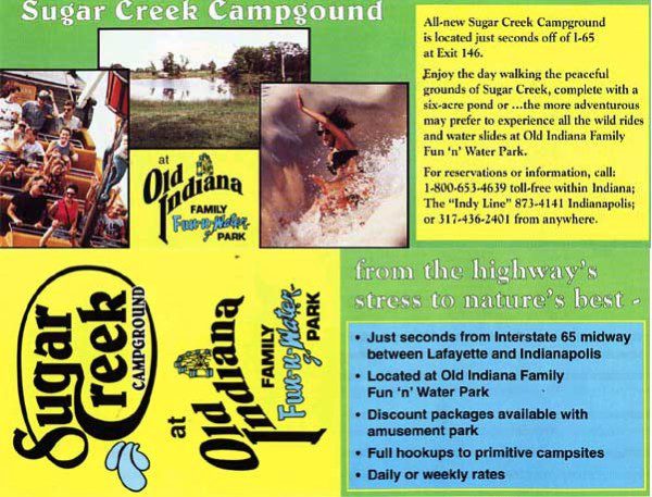 Old Indiana Fun Park Map 2026 PDF (Printable) | ThemeParkBrochures.net