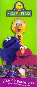 Sesame Place Park Map and Brochure (2025 - 2001) | ThemeParkBrochures.net