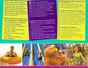 Sesame Place Park Map and Brochure (2025 - 2001) | ThemeParkBrochures.net