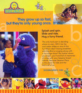 Sesame Place Park Map and Brochure (2025 - 2001) | ThemeParkBrochures.net