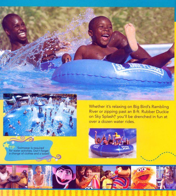 Sesame Place Park Map and Brochure (2025 - 2001) | ThemeParkBrochures.net