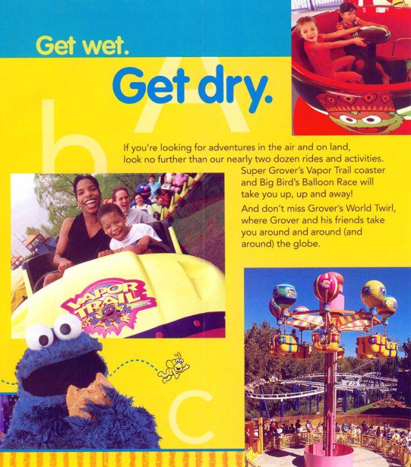 Sesame Place Park Map and Brochure (2025 - 2001) | ThemeParkBrochures.net