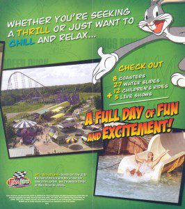 Six Flags America Map and Brochure (2025 - 1993) | ThemeParkBrochures.net