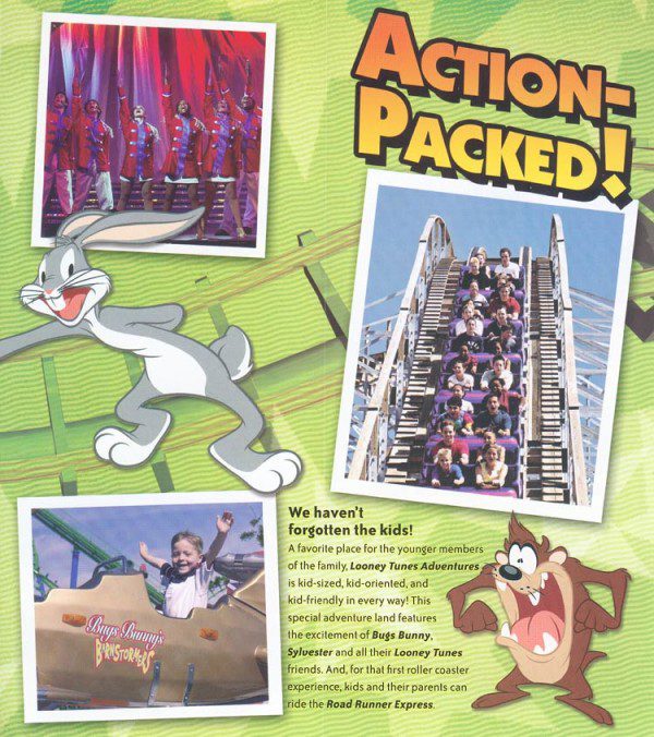 Six Flags New Orleans Map and Brochure (2002 - 2005 ...