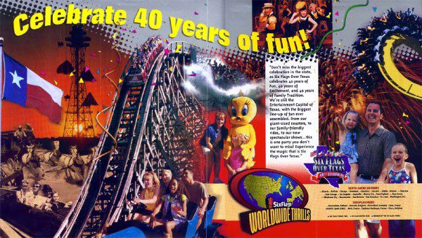 Six Flags Over Texas Map 2026 PDF (Printable) | ThemeParkBrochures.net