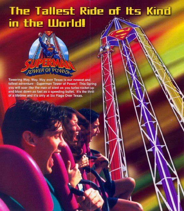 Old Six Flags Over Texas Maps (1961 to 2026) Archive ...