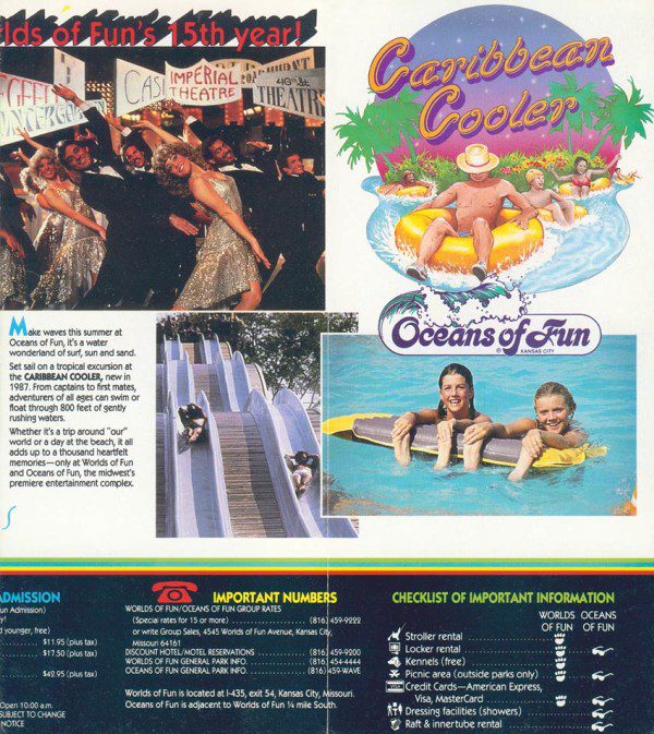 Worlds of Fun Map and Brochure (1986 - 2025) | ThemeParkBrochures.net