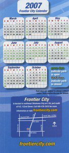 Six Flags Frontier City Map and Brochure (2003 - 2025 ...