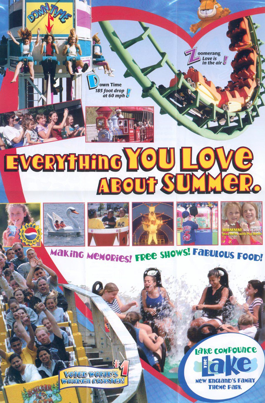 Lake Compounce Map and Brochure (2025 - 2002) | ThemeParkBrochures.net