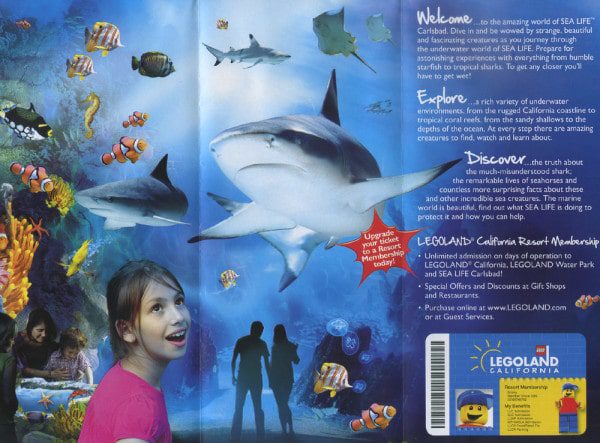 Sea Life Aquarium Map and Brochure (2011 - 2025) | ThemeParkBrochures.net