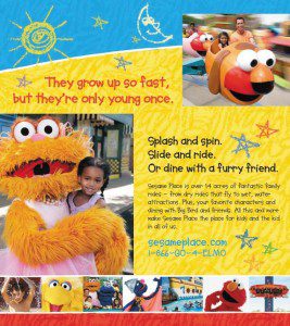 Sesame Place Park Map and Brochure (2025 - 2001) | ThemeParkBrochures.net