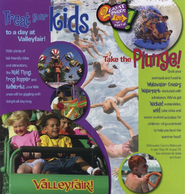 Valleyfair Map and Brochure (1995 - 2025) | ThemeParkBrochures.net