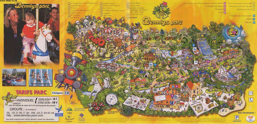 Dennlys Parc Map and Brochure (2025 - 2003) | ThemeParkBrochures.net