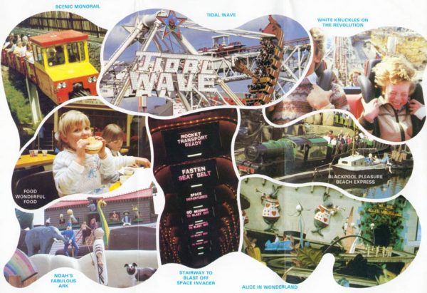 Blackpool Pleasure Beach Map and Brochure (1980 - 2025 ...