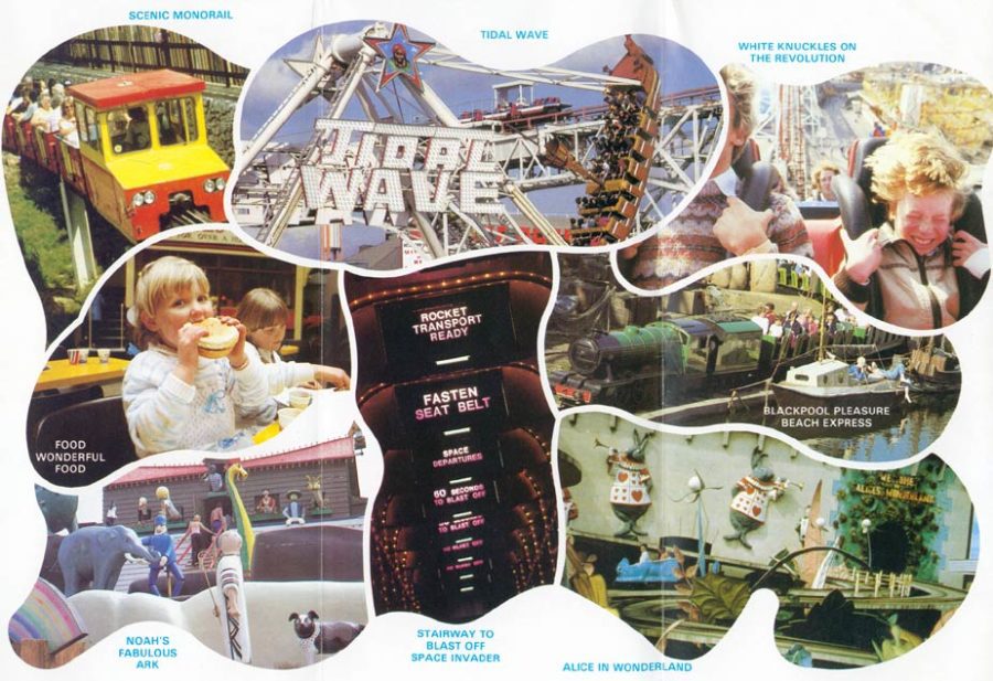Blackpool Pleasure Beach Map and Brochure (1980 - 2025 ...