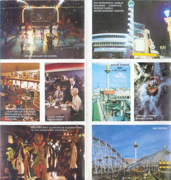 Blackpool Pleasure Beach Map and Brochure (1980 - 2025 ...