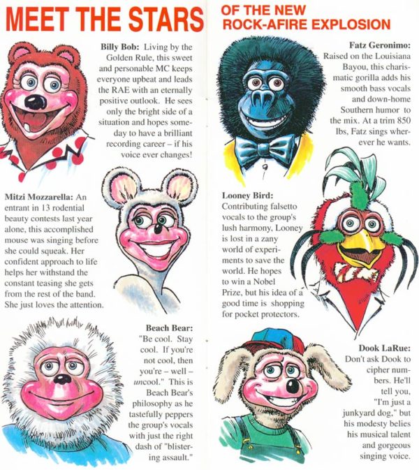 Creative Engineering Inc. Map and Brochure (1990) | ThemeParkBrochures.net