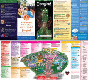 Disneyland Map and Brochure (1964 - 2024) | ThemeParkBrochures.net