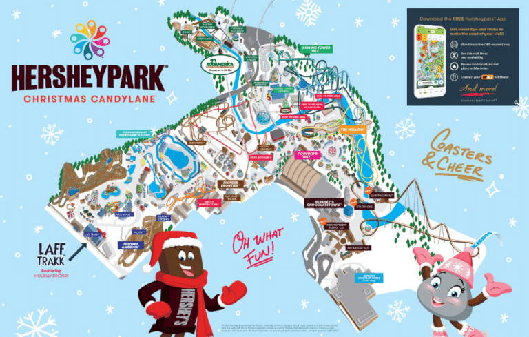 Hersheypark Map and Brochure (2024 - 1972) | ThemeParkBrochures.net