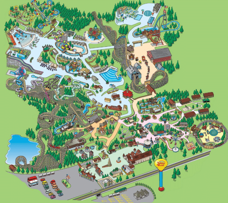 Holiday World & Splashin' Safari Map 2026 PDF (Printable ...