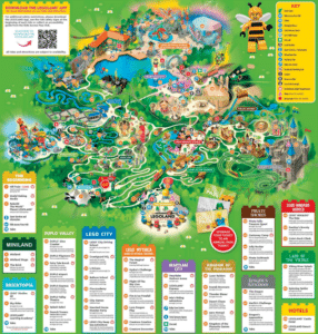 Legoland Windsor Resort Map and Brochure (1996 - 2025 ...