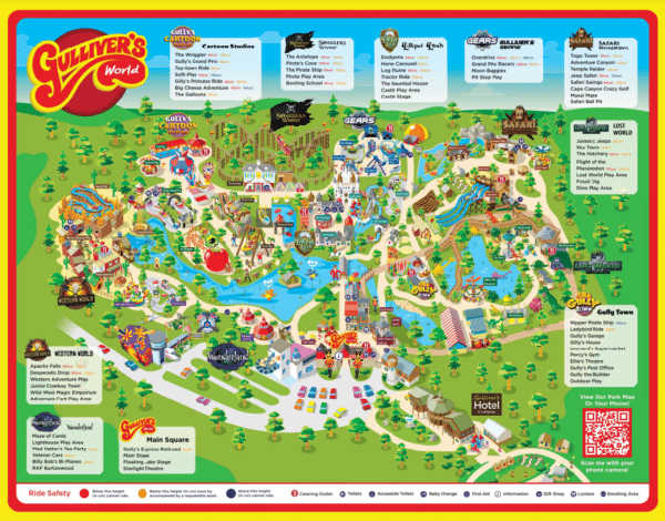 Gulliver’s World Map and Brochure (1996 - 2023) | ThemeParkBrochures.net