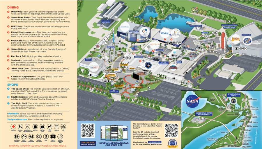 Kennedy Space Center Map and Brochure (2003 - 2025 ...