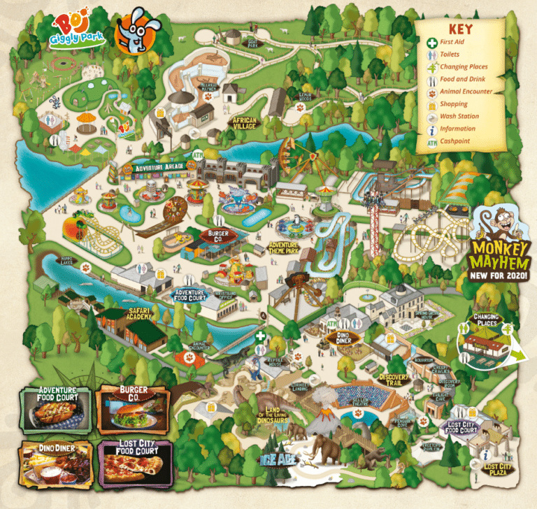 West Midland Safari Park Map and Brochure (2025 - 1987 ...