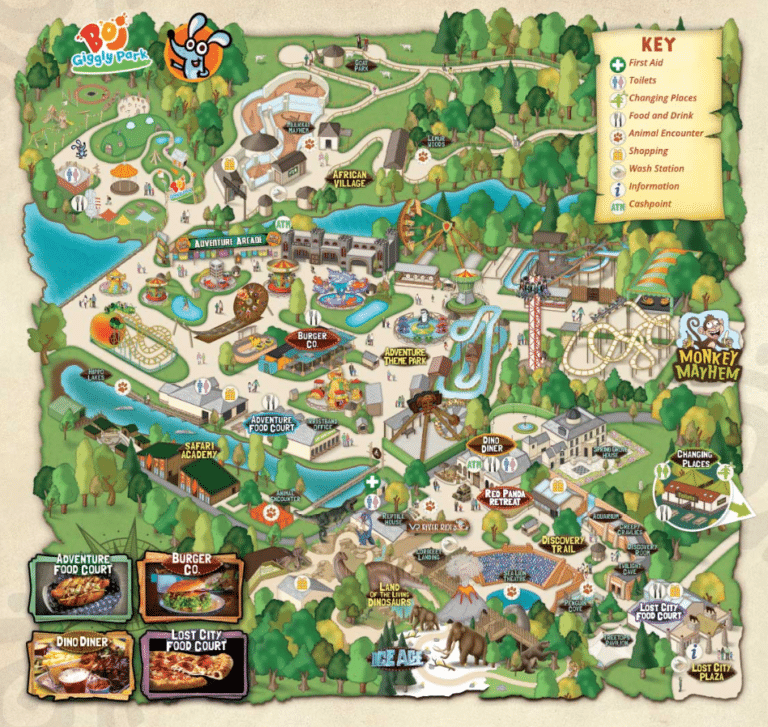 West Midland Safari Park Map and Brochure (2025 - 1987 ...