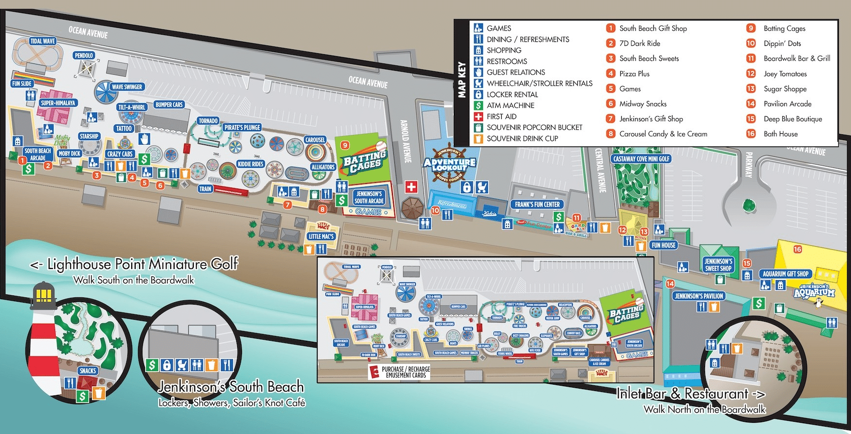 Jenkinson's Boardwalk Map and Brochure (2020 - 2025 ...