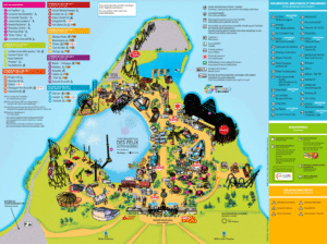La Ronde Map and Brochure (2015 - 2023) | ThemeParkBrochures.net