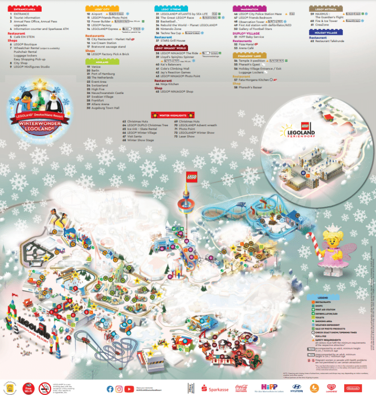 Legoland Deutschland Resort Map and Brochure (2025 - 2021 ...