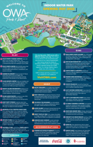 Owa Map and Brochure (2025 - 2021) | ThemeParkBrochures.net