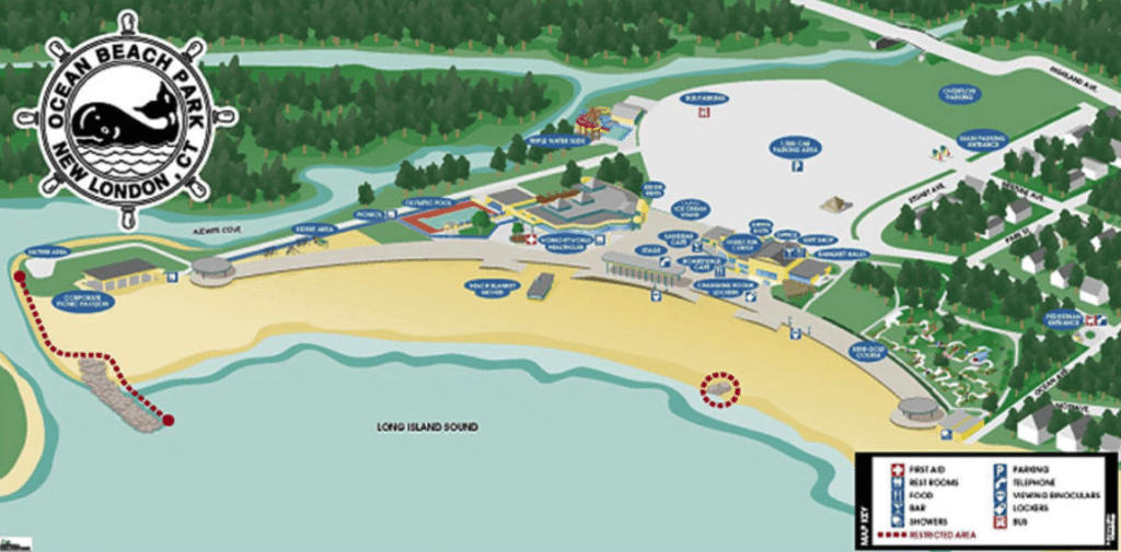 Ocean Beach Park Map And Brochure 2019 2023 ThemeParkBrochures Ocean Beach Park Map And Brochure 2019 2023 ThemeParkBrochures