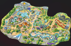 Raging Waters Map and Brochure (2025 - 2023) | ThemeParkBrochures.net