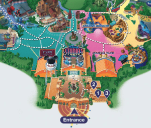 Walt Disney Studios Paris Map and Brochure (2023) | ThemeParkBrochures.net
