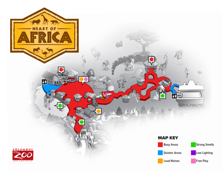 Columbus Zoo and Aquarium Map and Brochure (2025 - 2023 ...