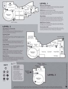 Discovery Place Science Map and Brochure (2012 - 2023 ...