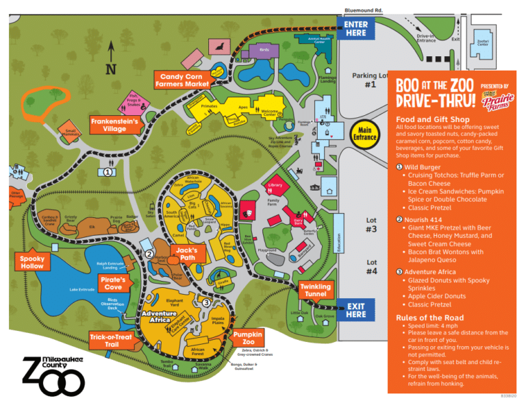 Milwaukee County Zoo Map and Brochure (2025 - 2009 ...
