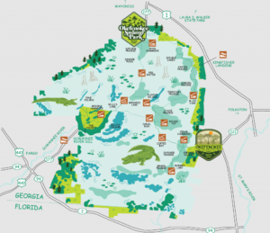 Okefenokee Swamp Park Map and Brochure (2025 - 2021 ...